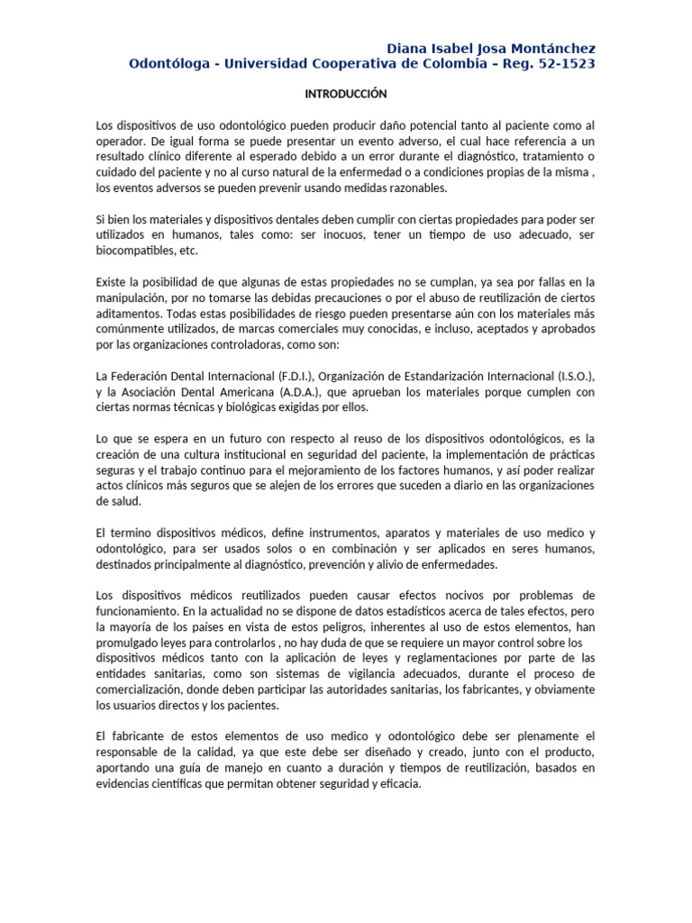 Manual de Uso y Reuso | PDF | Dispositivo médico | Cuidado de la salud