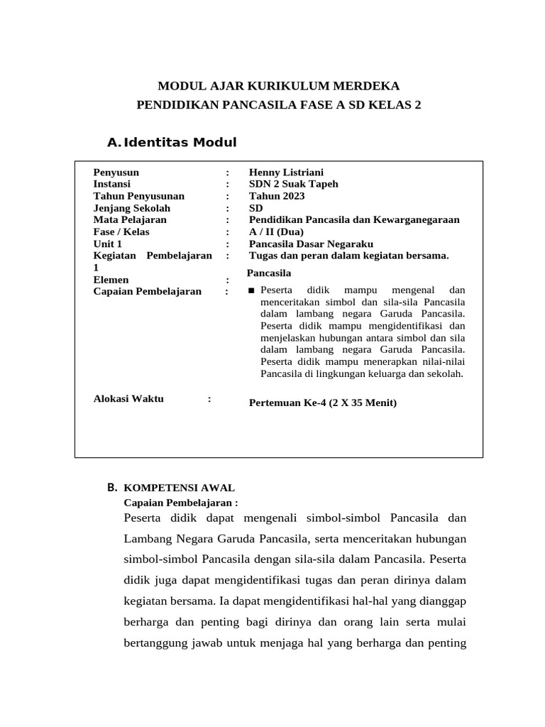 Modul 4 PKN | PDF