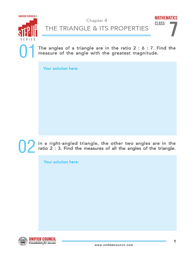 Chapter-4 - SET - STEP-UP SERIES - CLASS - 7 | PDF
