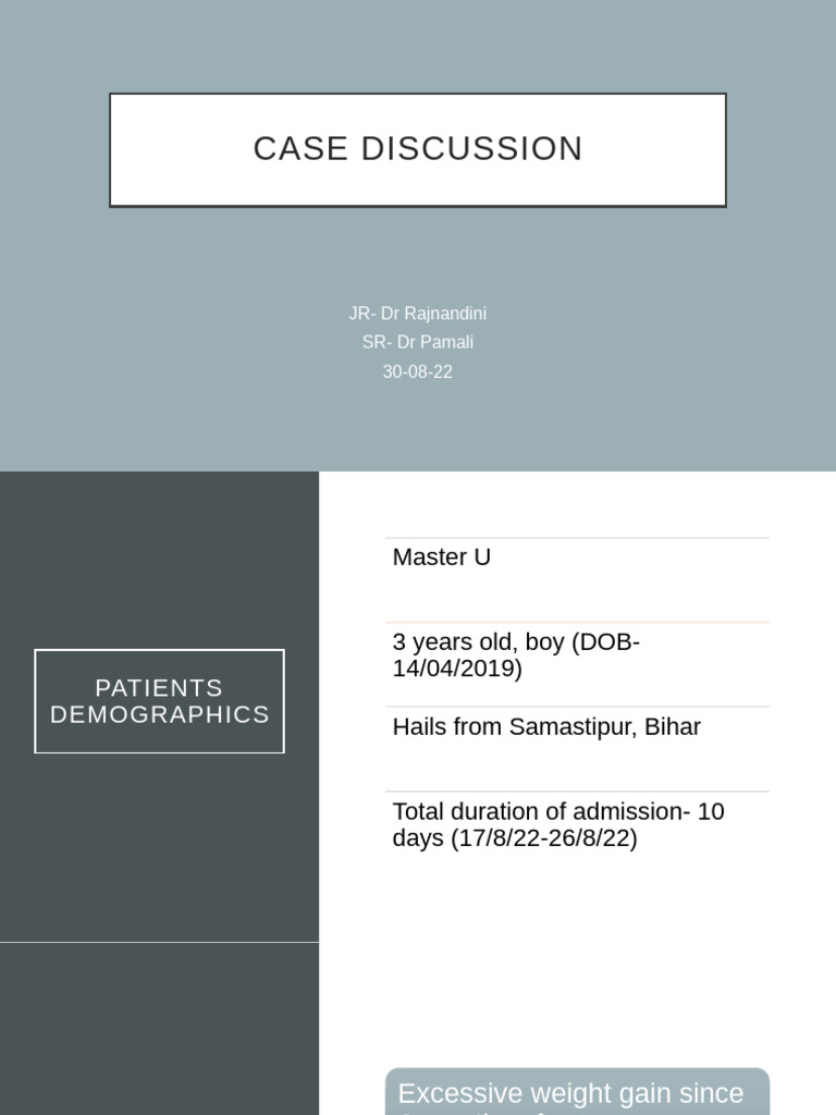 Case Discussion Monogenic Obesity | PDF