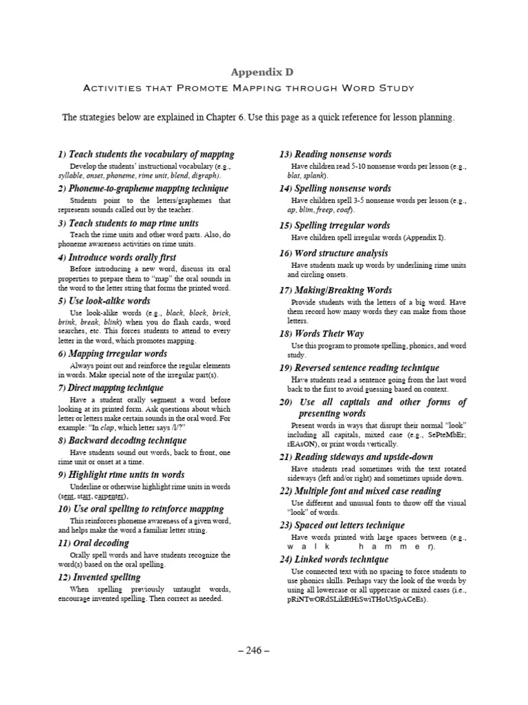 Appendix D 2024 | PDF
