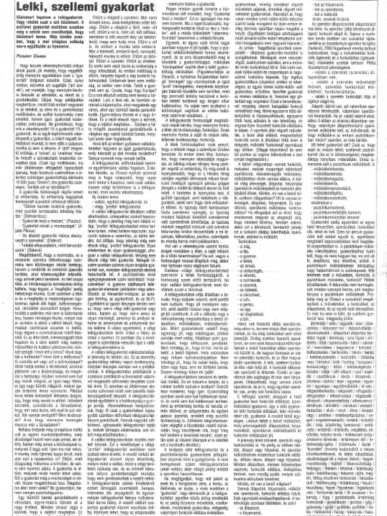 Lelki, Szellemi Gyakorlat 1.1 | PDF Lelki, Szellemi Gyakorlat 1.1 | PDF