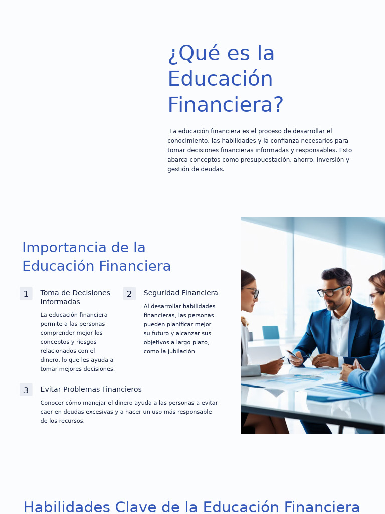 Que Es La Educacion Financiera | PDF Que Es La Educacion Financiera | PDF