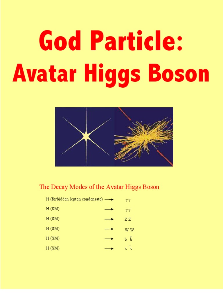 God Particle: Avatar Higgs Boson | PDF | Higgs Boson | Standard Model