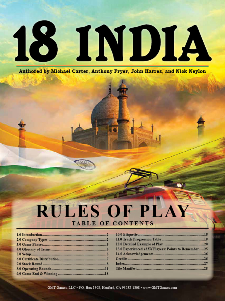 18-India Rules Final Lo-Res | PDF