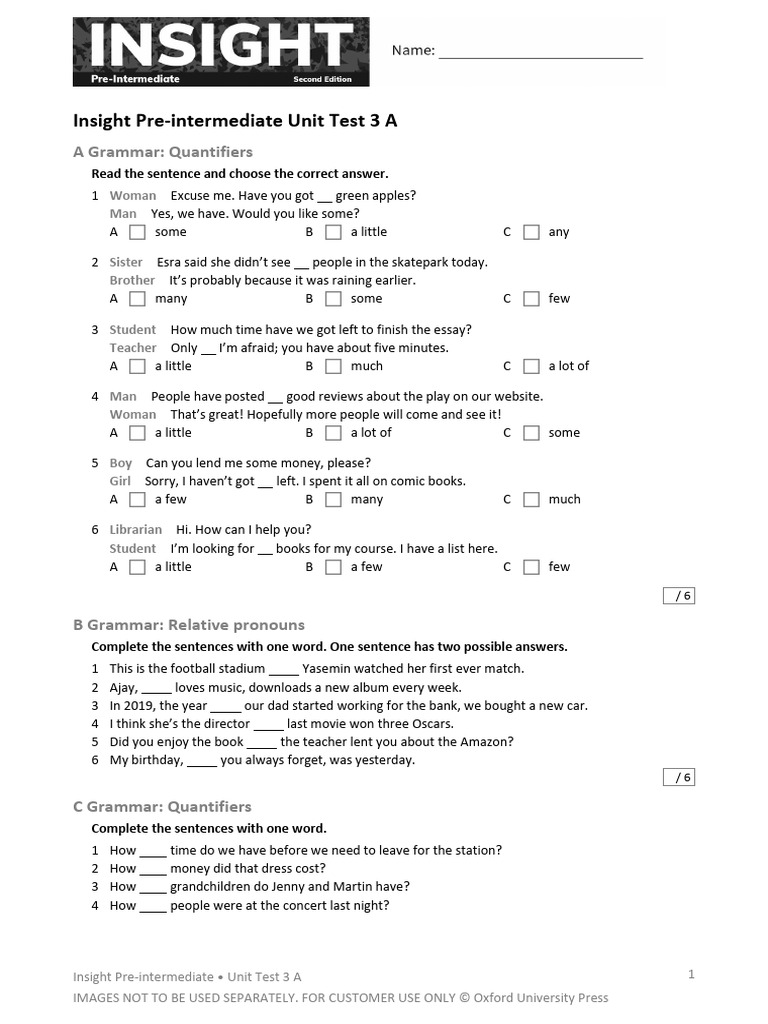 Insight Pre-Intermediate | PDF | Meat | Vegetarianism
