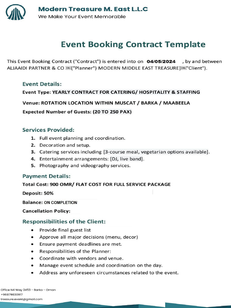 Modern Contract | PDF