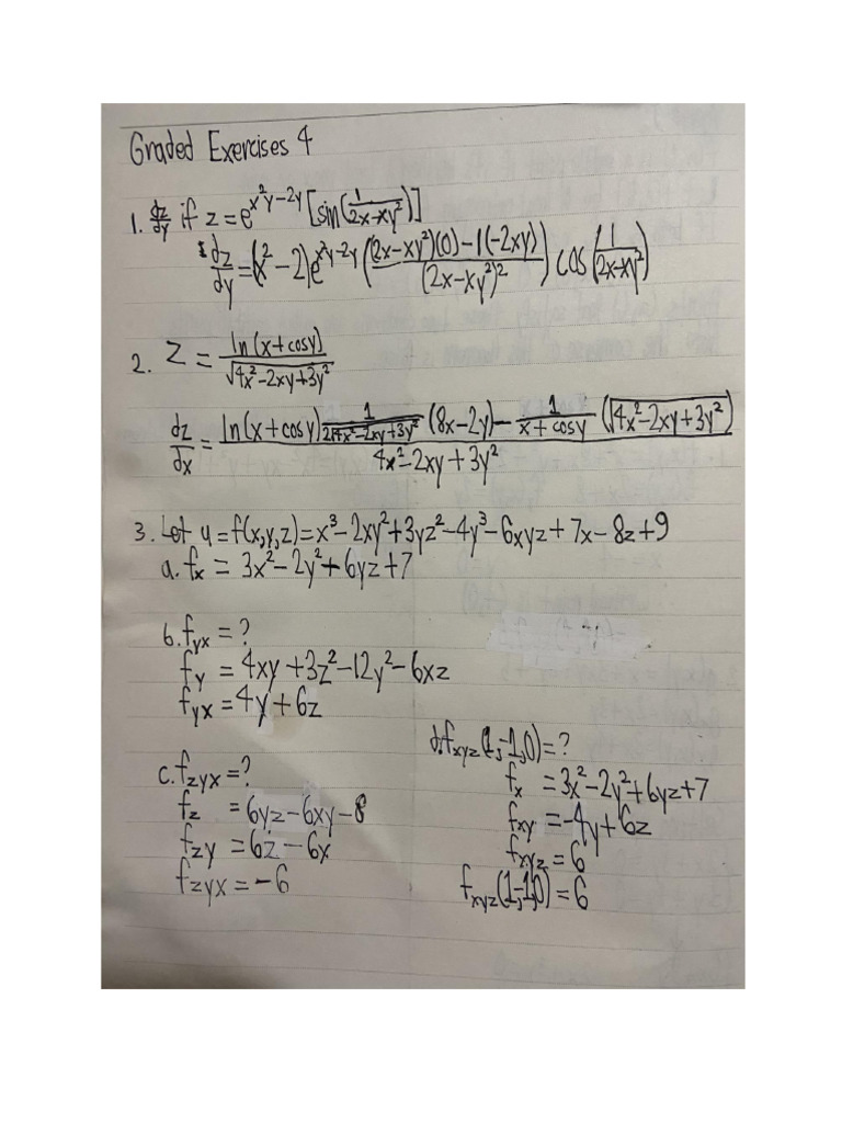 Calc Example 4 | PDF