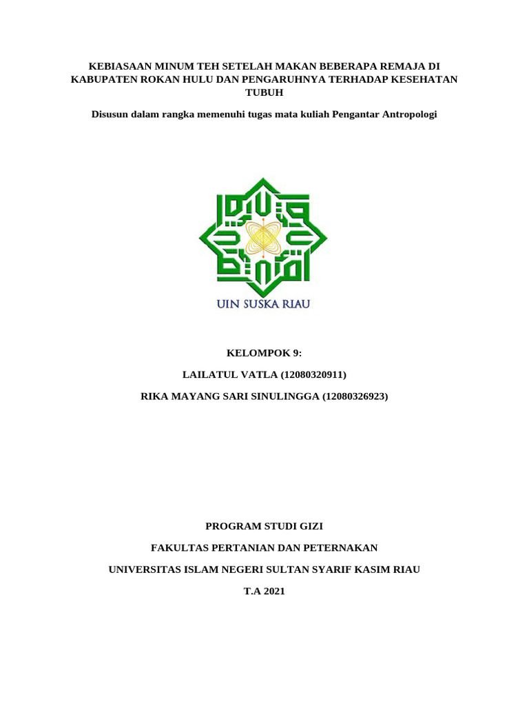 Proposal Mini Riset | PDF