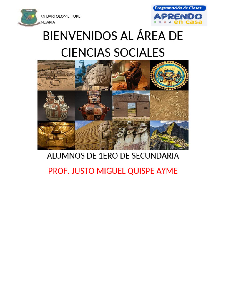Bienvenidos 1ero | PDF
