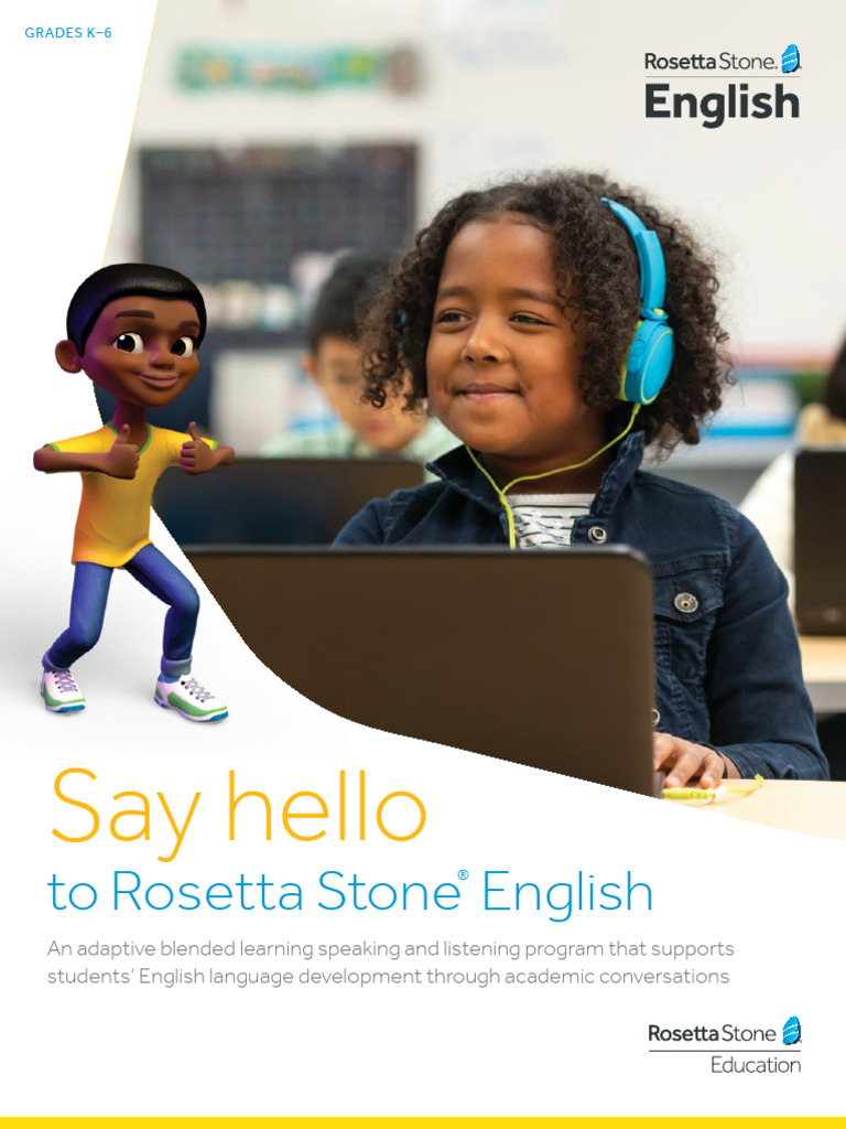 Rosetta Stone English Brochure | PDF