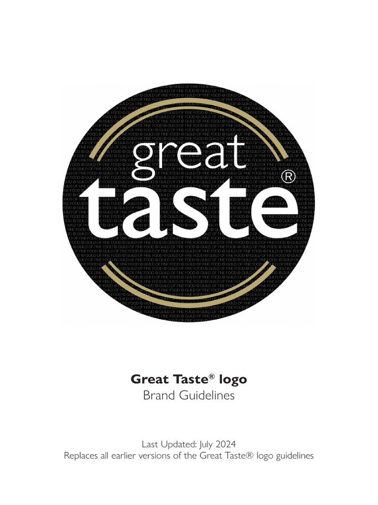 Great Taste 2024 Brand Guidelines | PDF