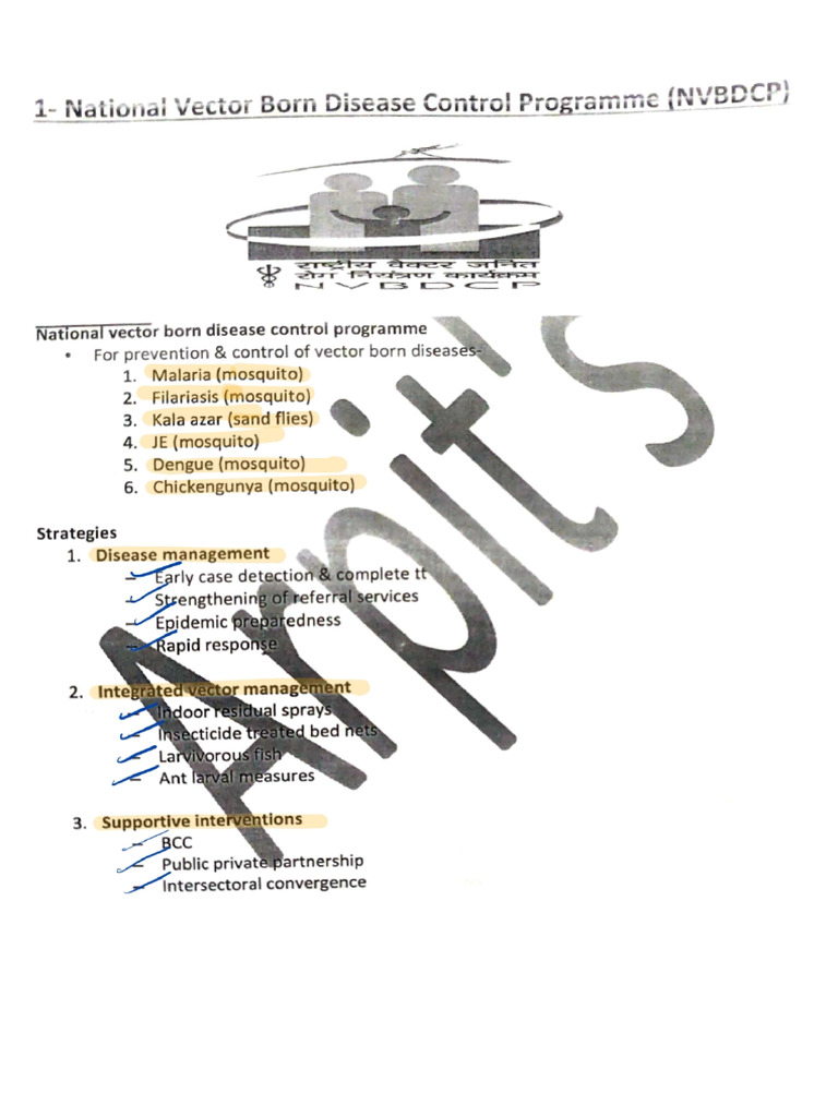 Malaria NVBDCP | PDF