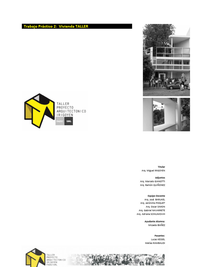 2024 TP2 Vivienda Taller | PDF | Diseño | Familia