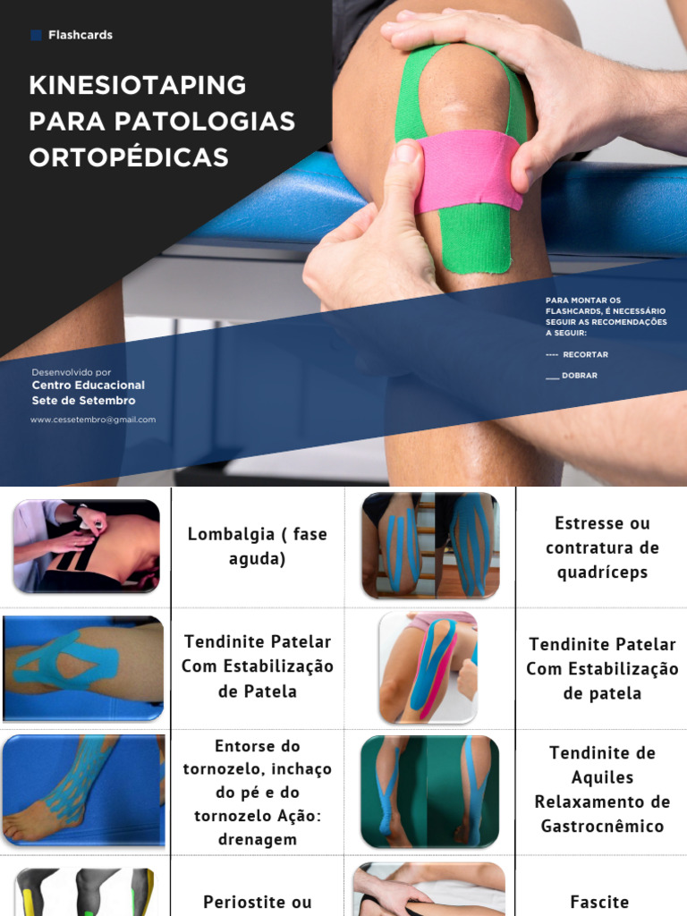 Kinesiotaping para Patologias Ortopedicas Flashcards | PDF