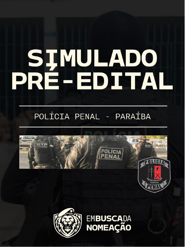 PPPB - PRÉ-EDITAL - EBN Simulados | PDF