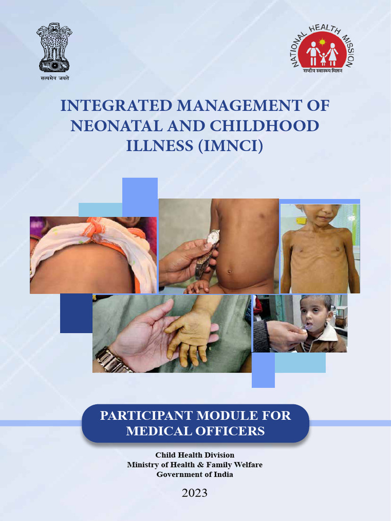IMNCI Participants Module Medical Officer 2023 | PDF