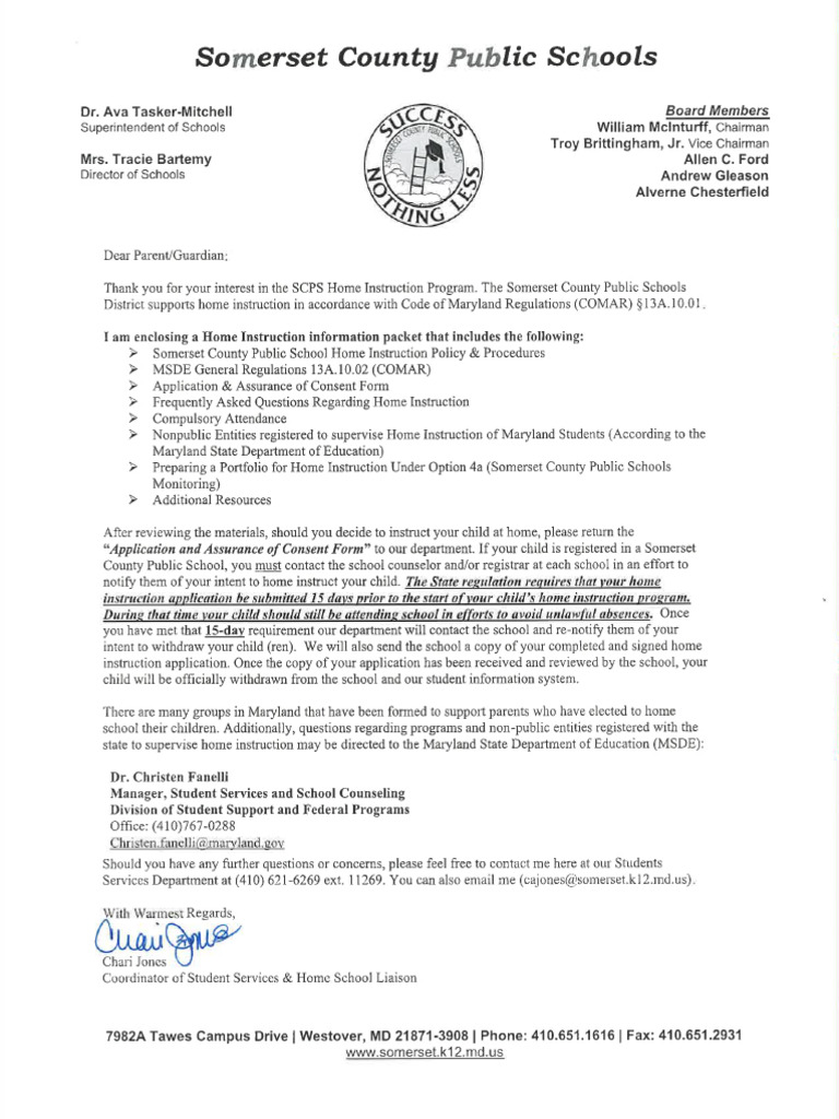 Updated Homeschool Packet (7-2024) | PDF