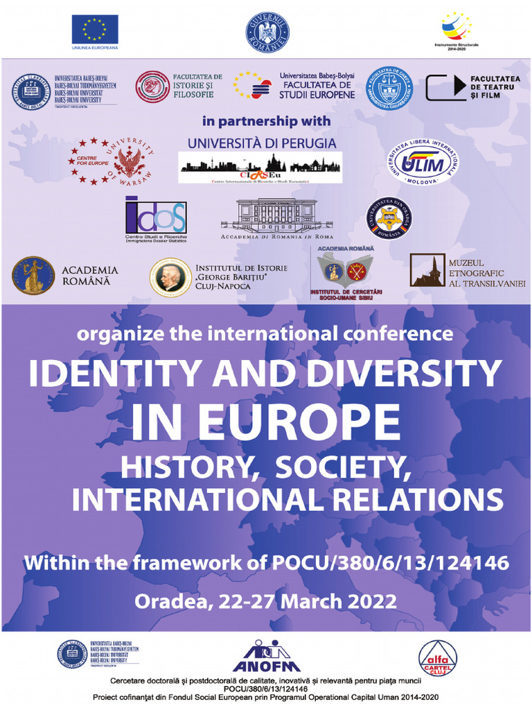Identity & Diversity-Conference Program | PDF