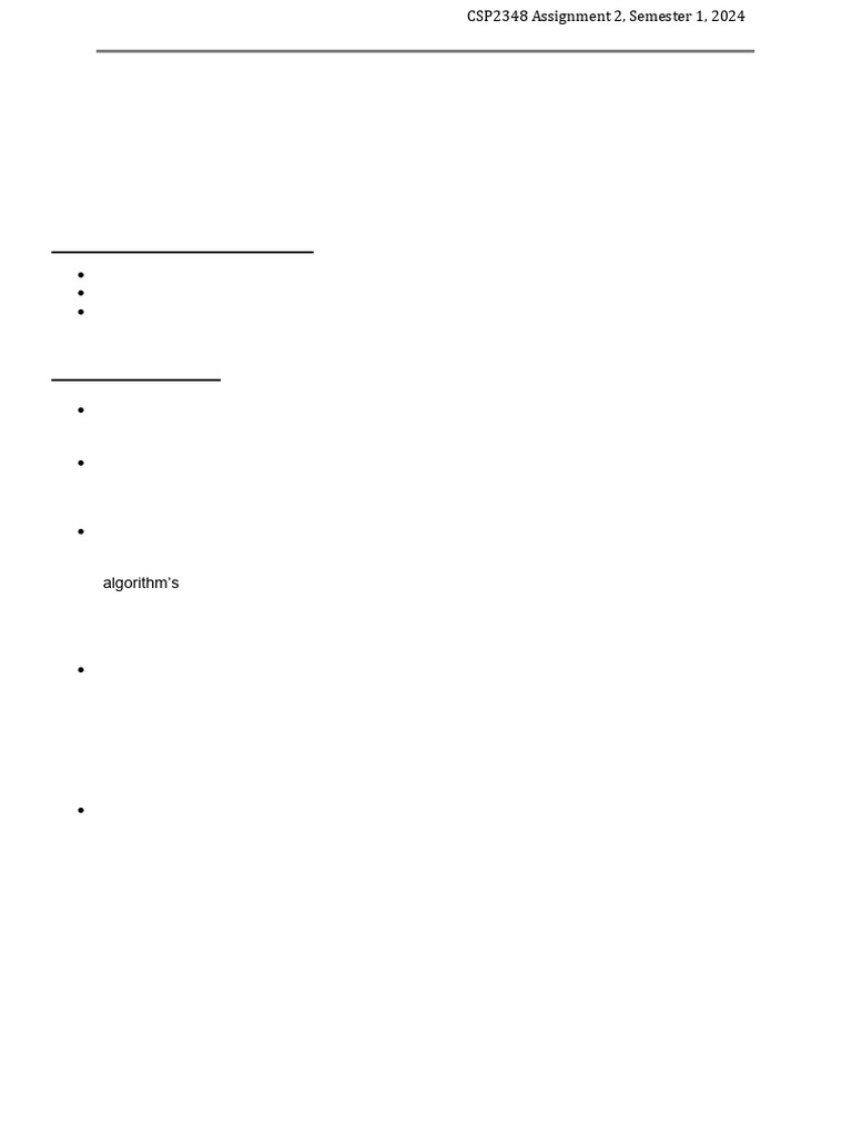 CSP2348 Assignment 2 241-V2 | PDF