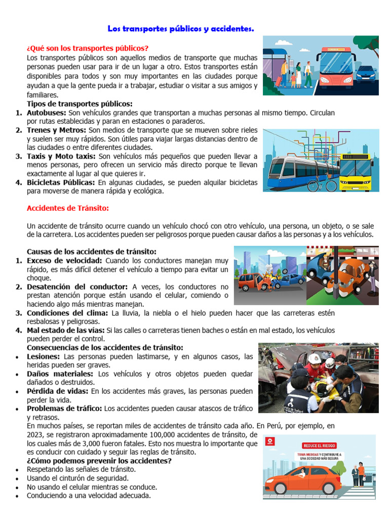 Los Transportes | PDF