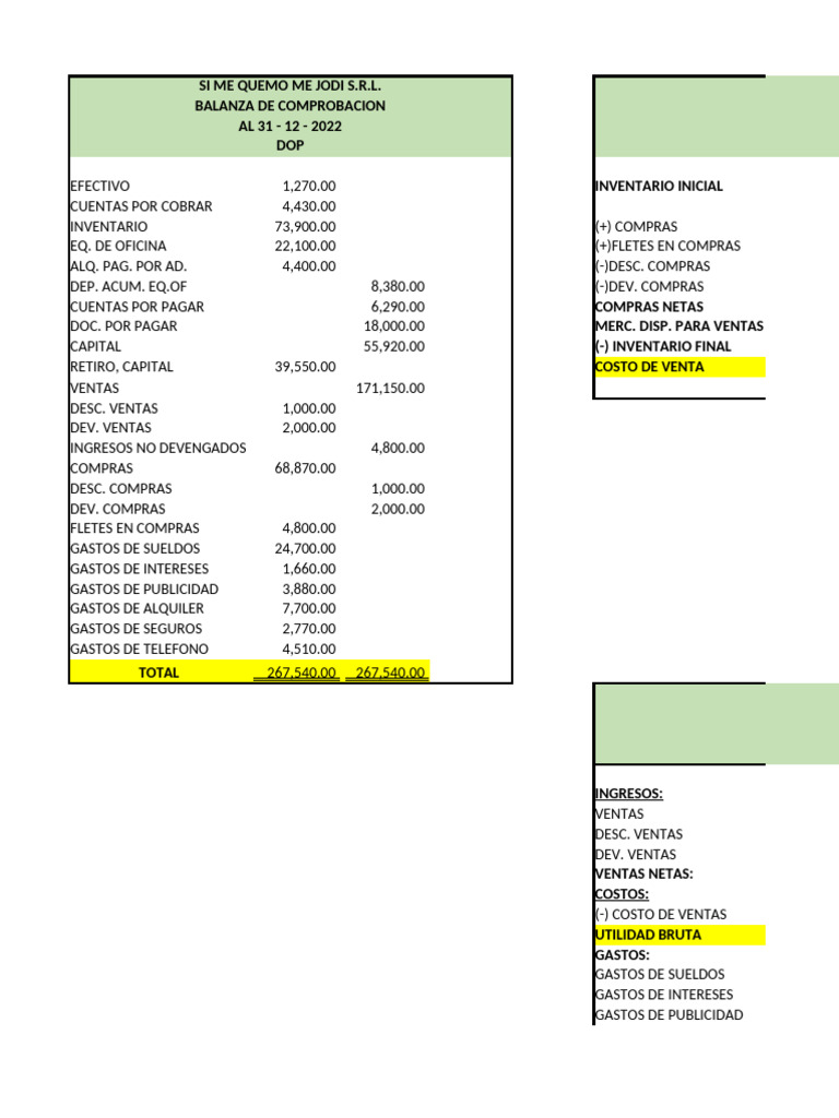 Contabilidad Iv 1 | PDF