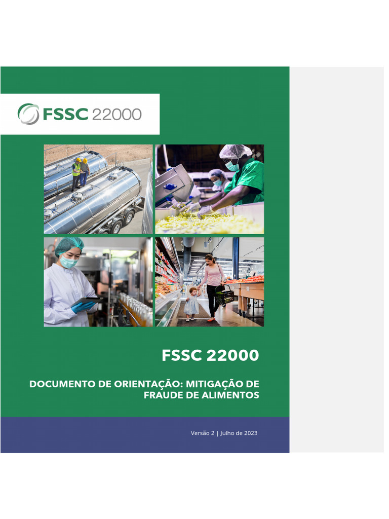 Guidance Document Food Fraud Mitigation V6 - PTB | PDF
