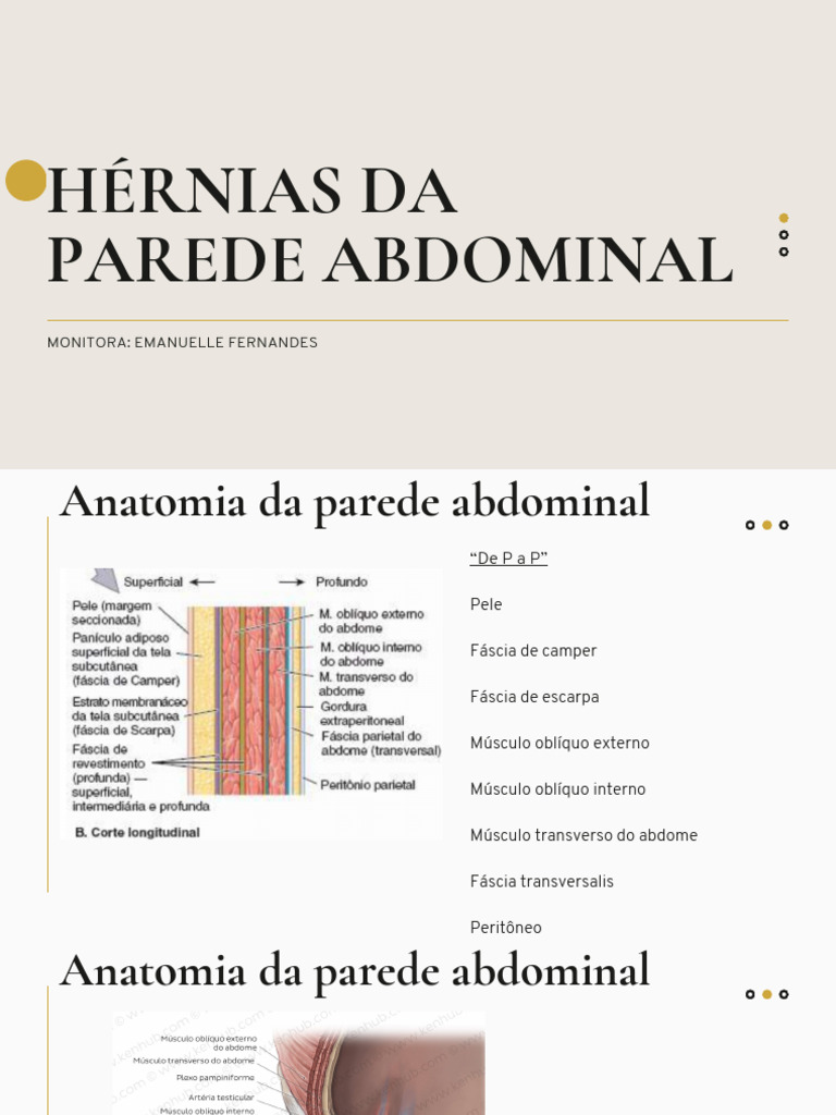 Hérnias - EMANUELLE FERNANDES | PDF
