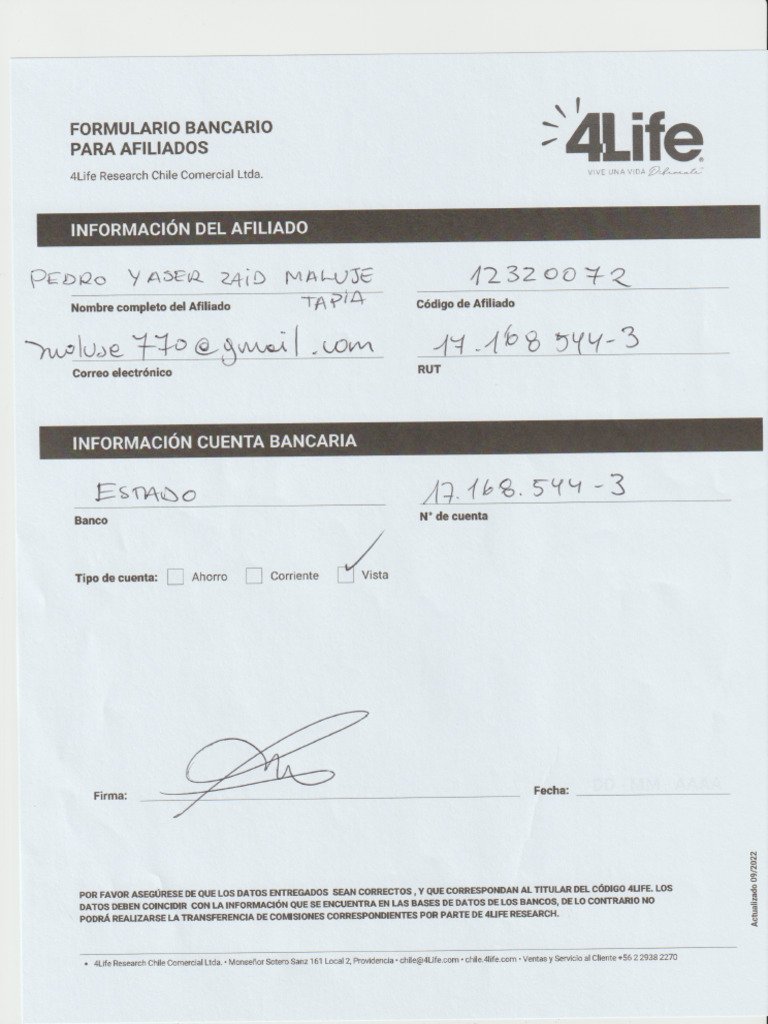 Contrato 4 Life | PDF