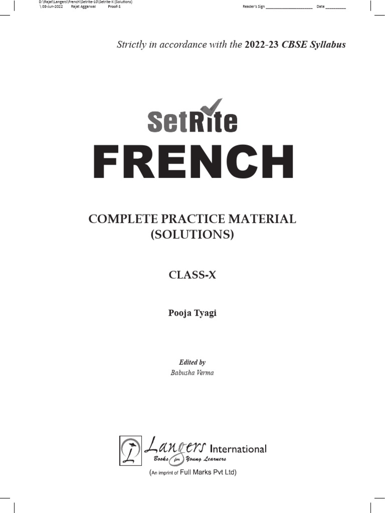 Setrite X Solutions 09 06 2022 | PDF