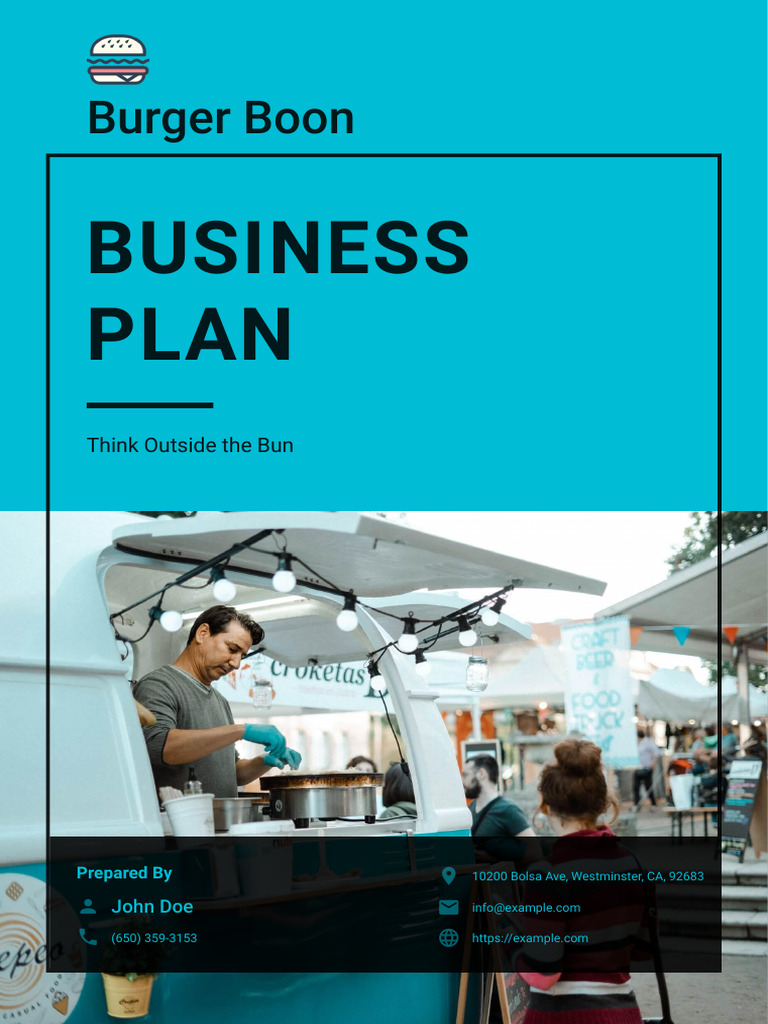Food Truck Business Plan Example | PDF
