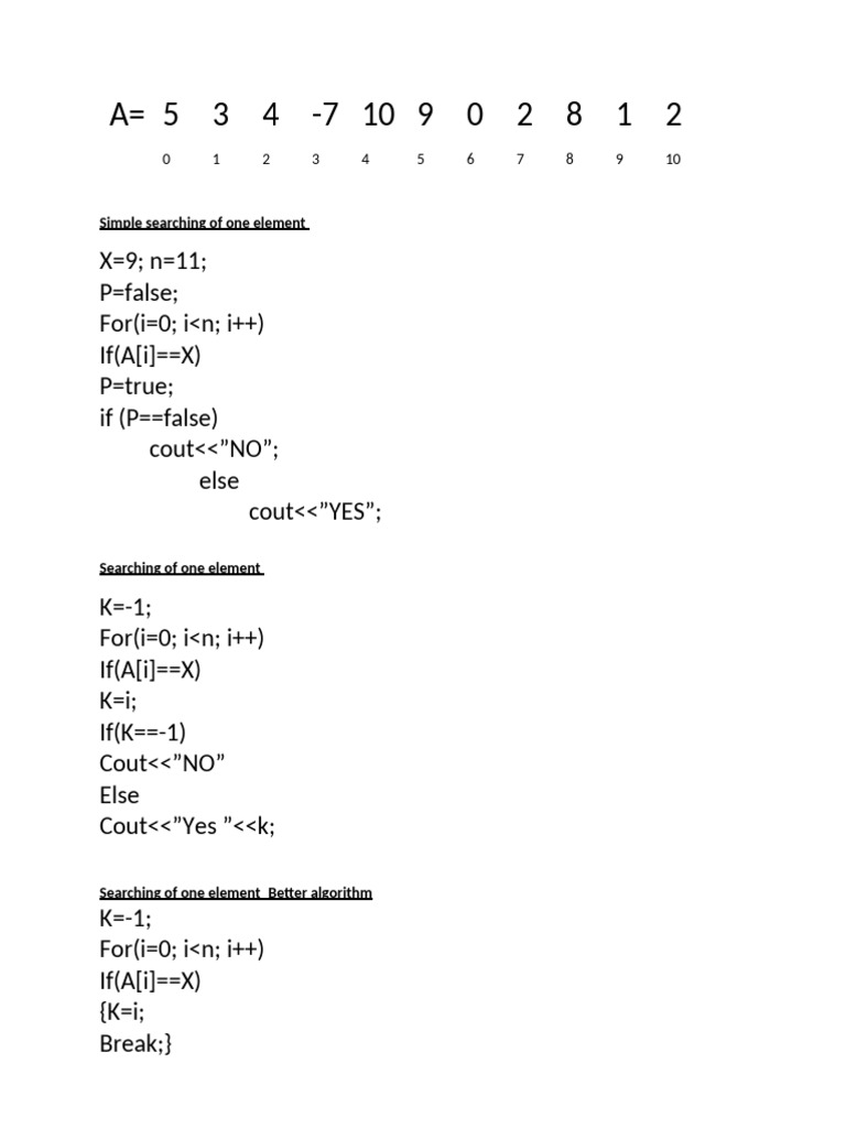 Lecture 2 Searching Algorithms | PDF