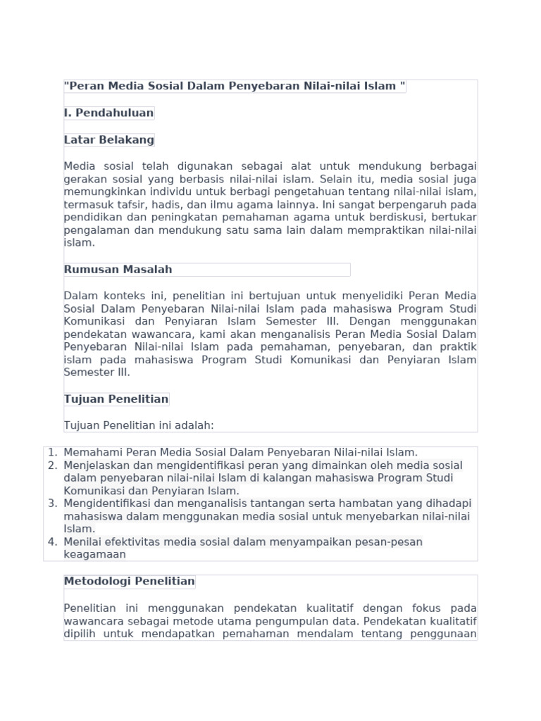 Metodologi KEL 1 | PDF
