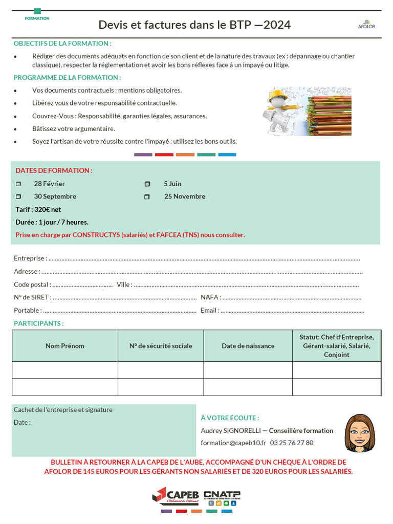 Bi Devis Factures BTP 2024 | PDF