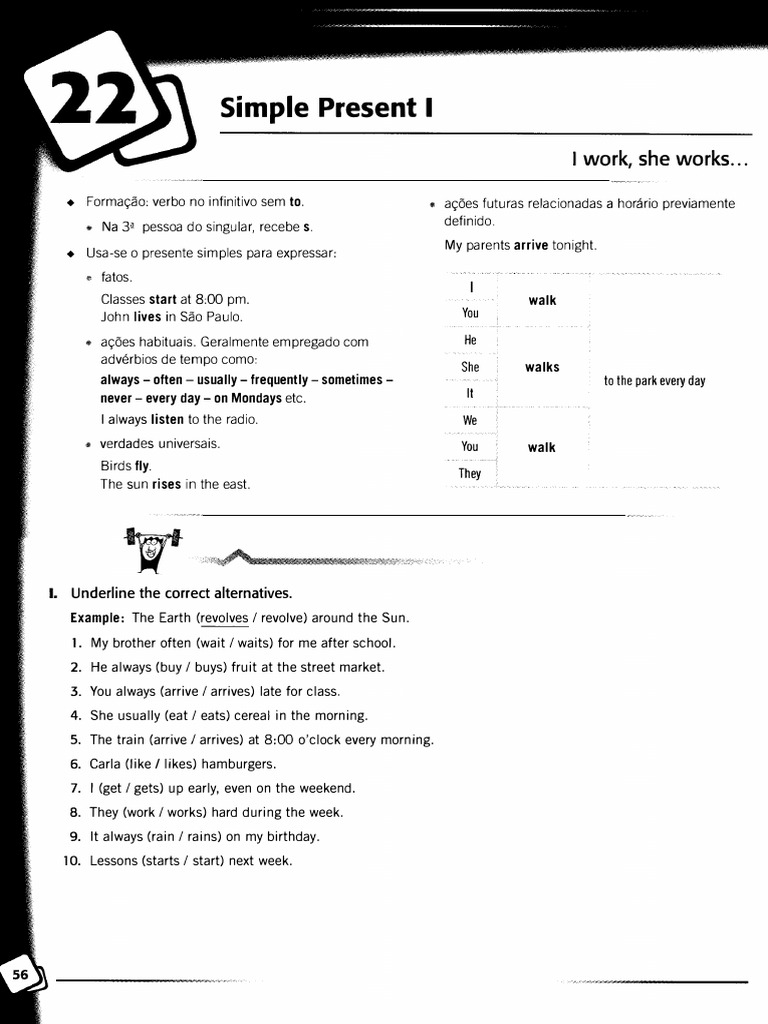 6º Ano Grammar - 01 A 31-08 | PDF