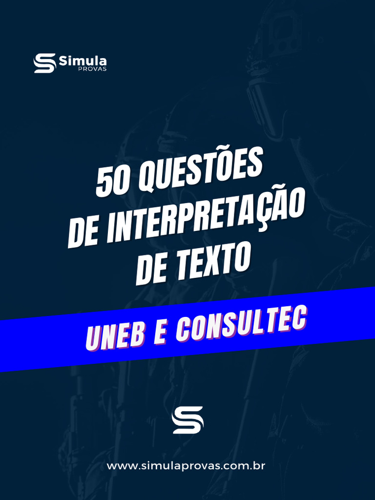 50 Questoes de Interpretacao de Texto | PDF