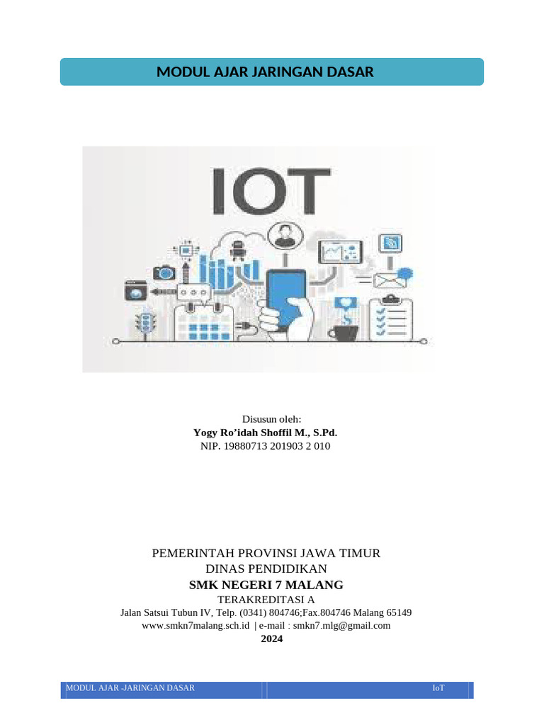 Modul Ajar 3 - IoT | PDF