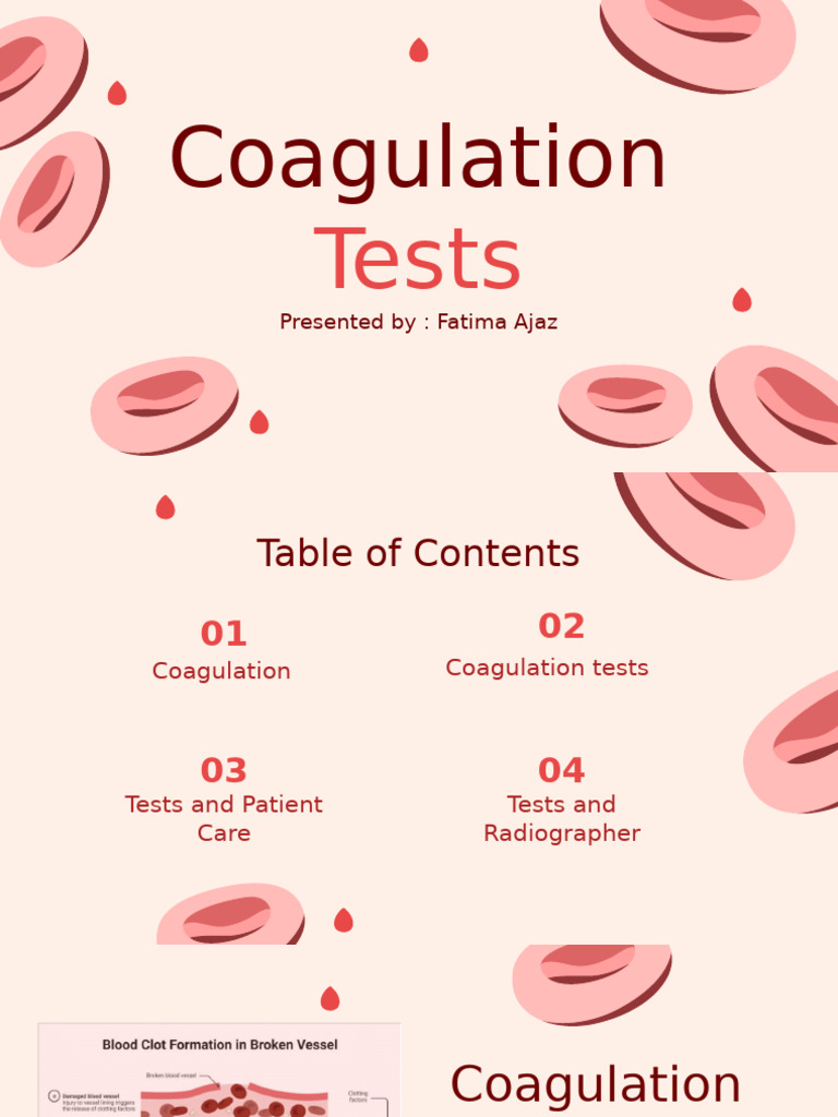 Coagulation Tests | PDF