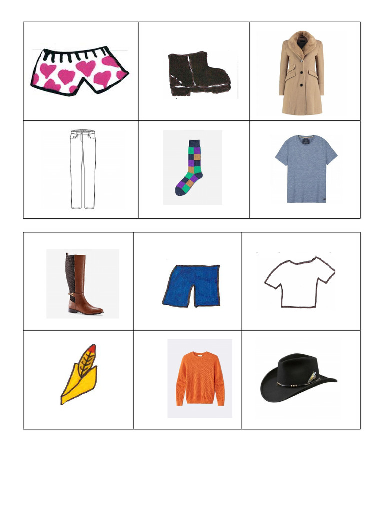 Je M'habille Et Je Te Croque-Loto-4 | PDF