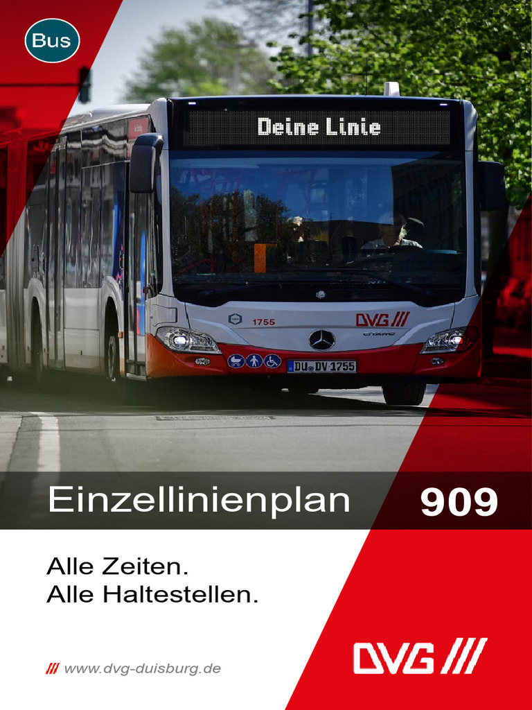 DVG Fahrplan 909 | PDF