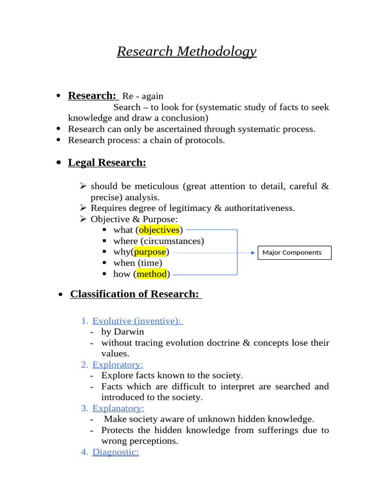 Research Methodology | PDF