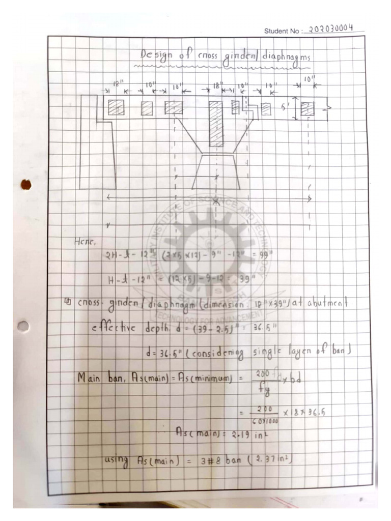 Diaphragm of Bridge | PDF