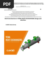 Selecting The Proper TEMA Type | PDF | Heat Exchanger | Chemical ...