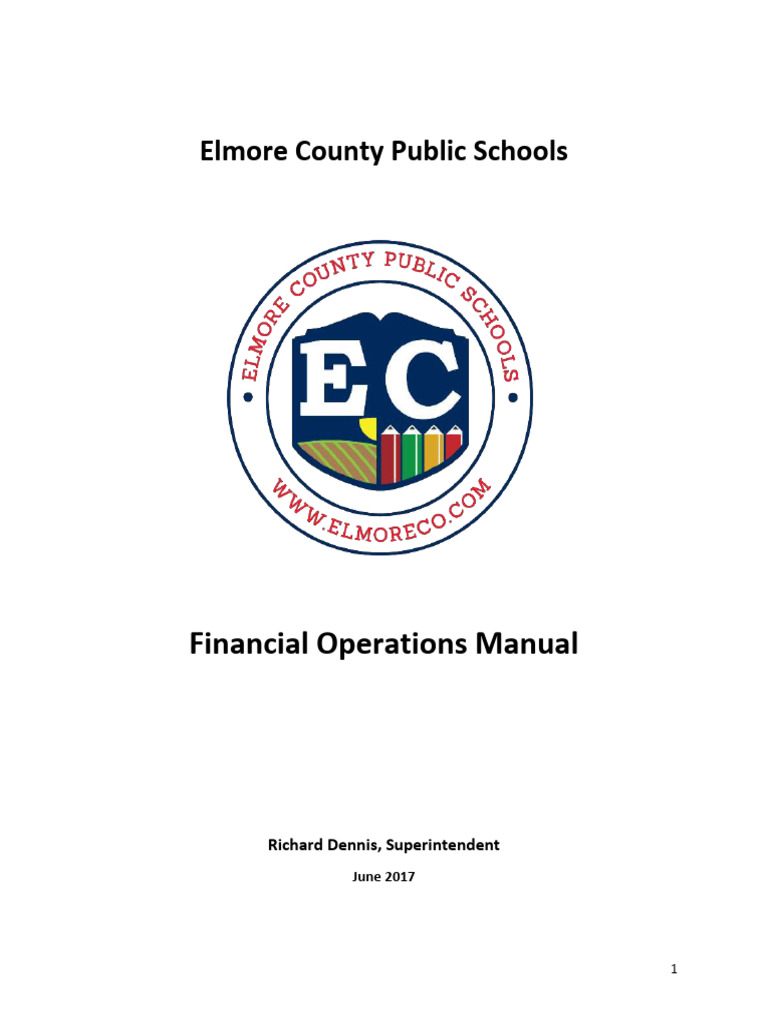 Financial Procedures Manual | PDF