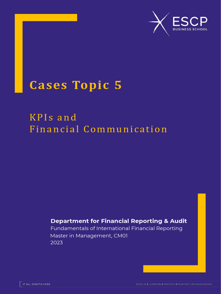 Topic 5 Solutions Fall 2023 | PDF