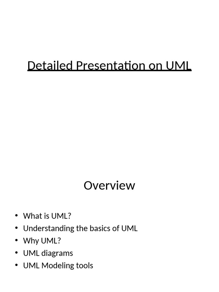 UML Introduction | PDF