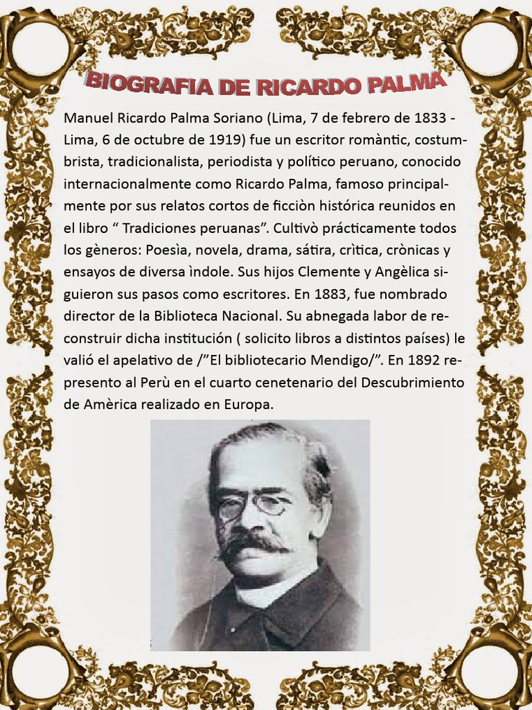 Biografia Dde Palma Ricardo 1 | PDF