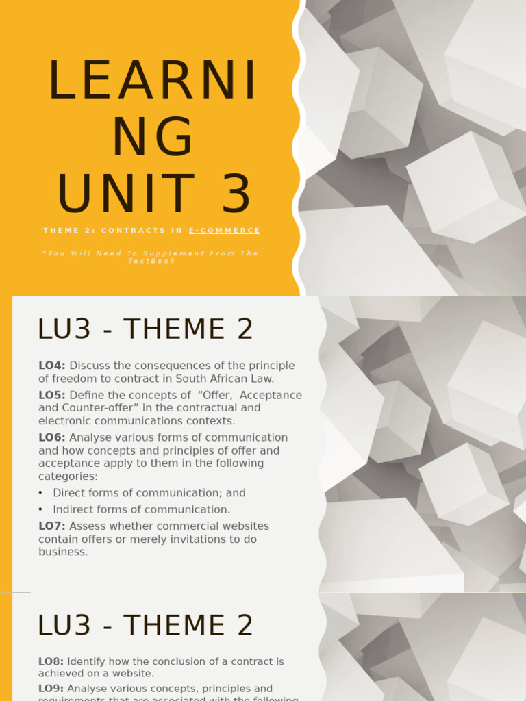LU3 Theme 2 | PDF