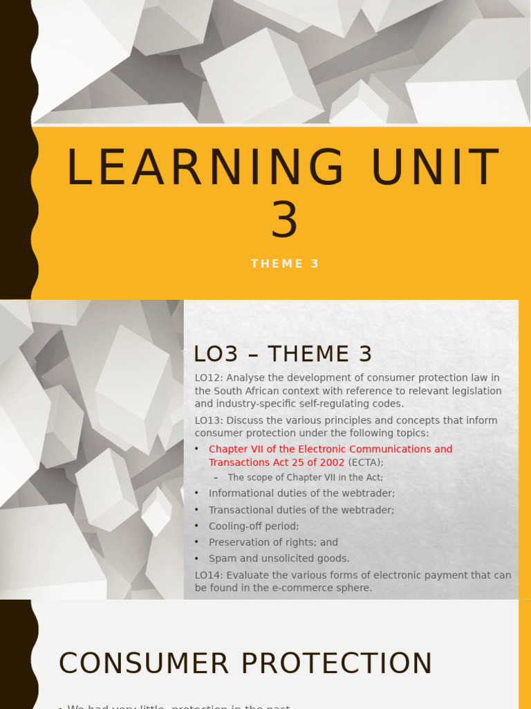 LU3 Theme 3 | PDF