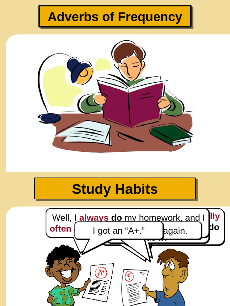 Adverbs of Frequency Activities | PDF